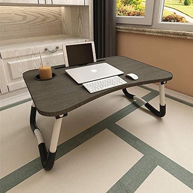 Amazon.com: VLikeze Laptop Bed Table, Foldable Portable Lap Standing ...