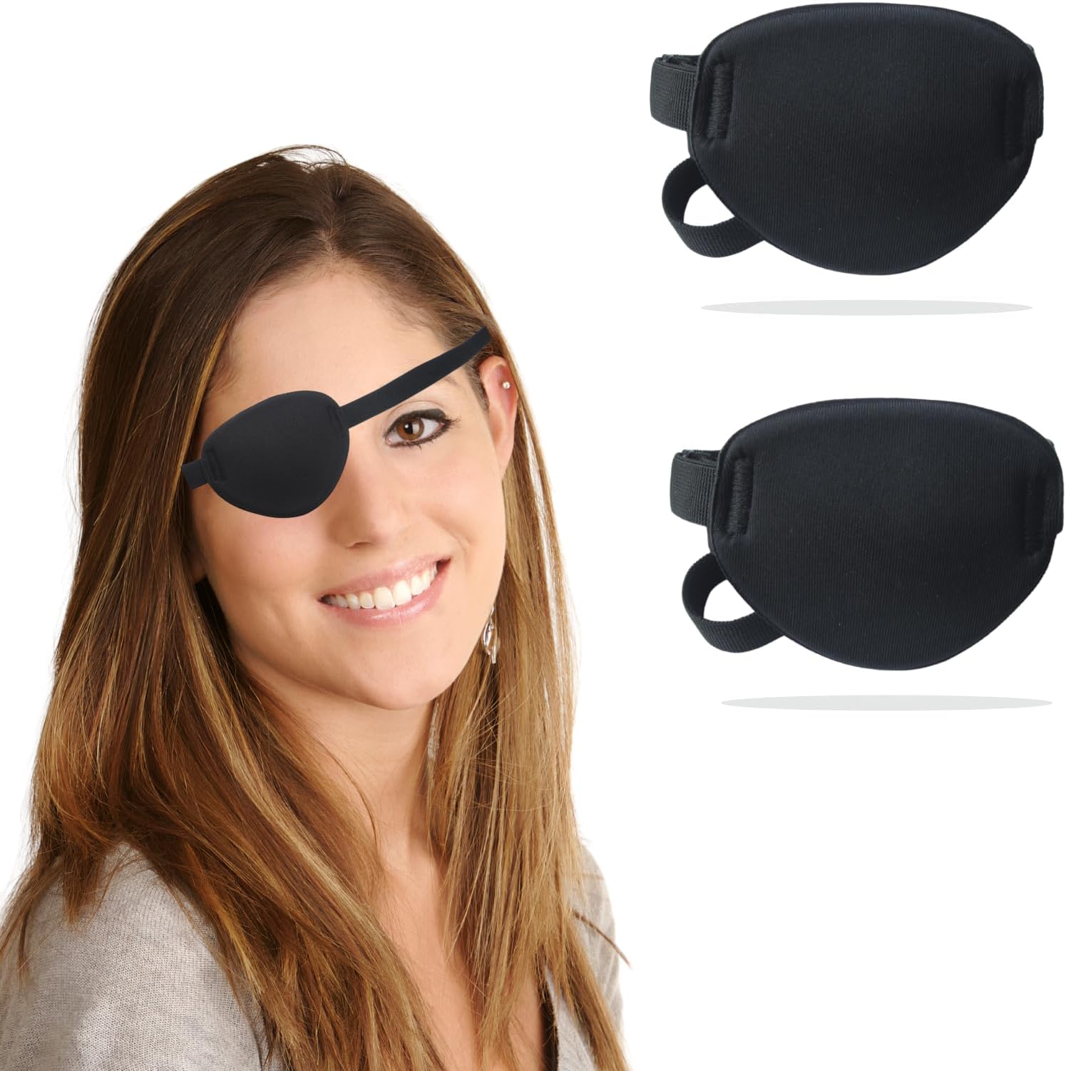 Amazon.com: 12 Pack Glasses Translucent Eye Patch for Glasses Vision ...