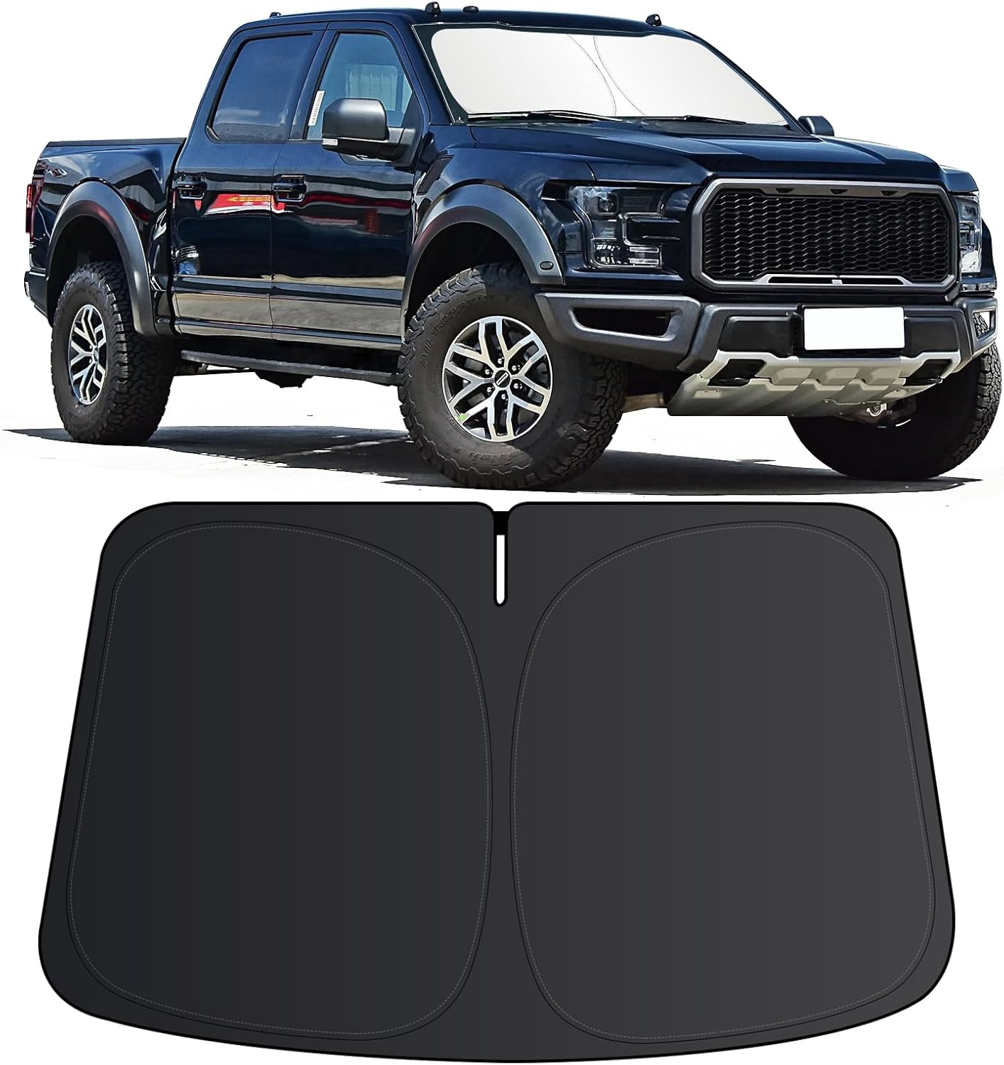 Amazon.com: Windshield Sun Shade for Ford F-150 F150 2015-2020 Lariat ...