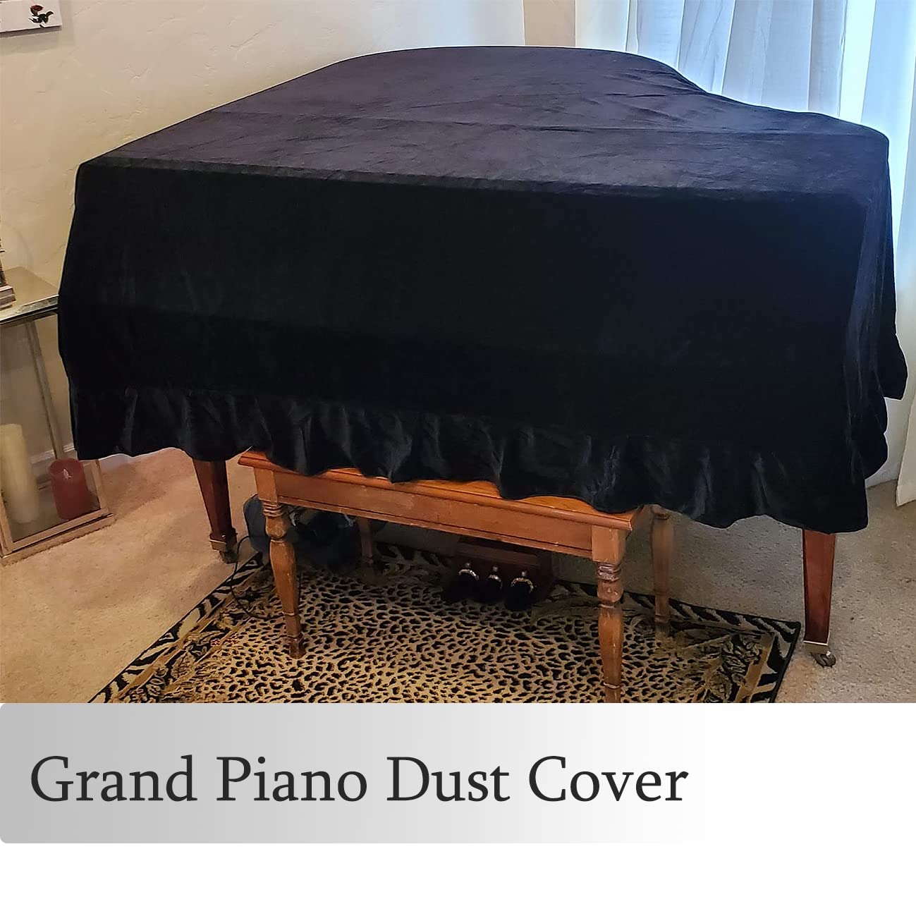 Upright Piano Cover Piano Cover Dust Cover With Stool Cover, Thick ...