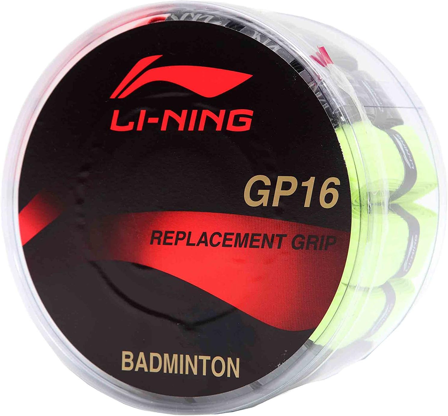 Li-ning Badminton Grip GP-16 (6pc) : Amazon.in: Sports, Fitness & Outdoors