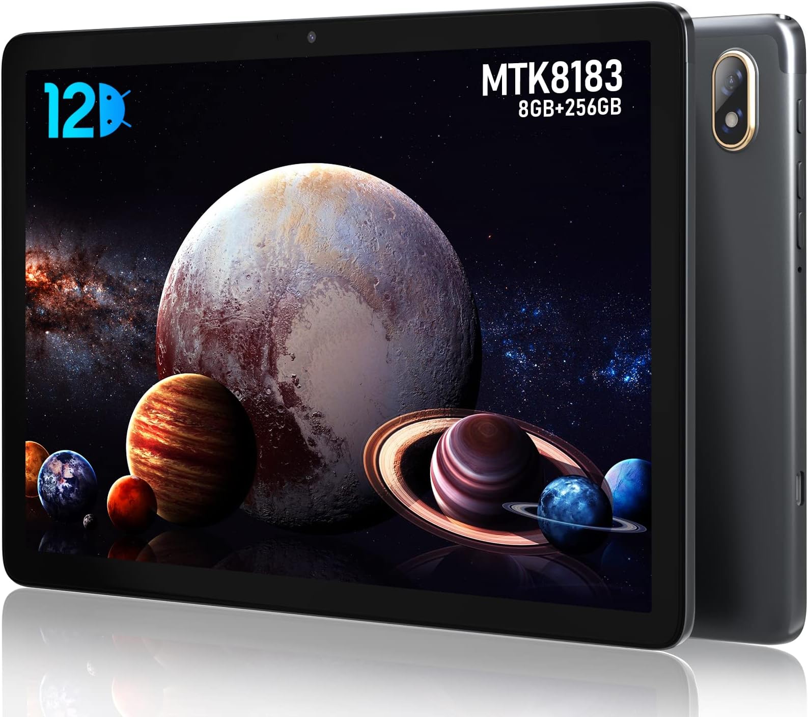 Amazon.com: 2024 Tablet Android 12 de 10.1 pulgadas con 8 GB de RAM 256 ...