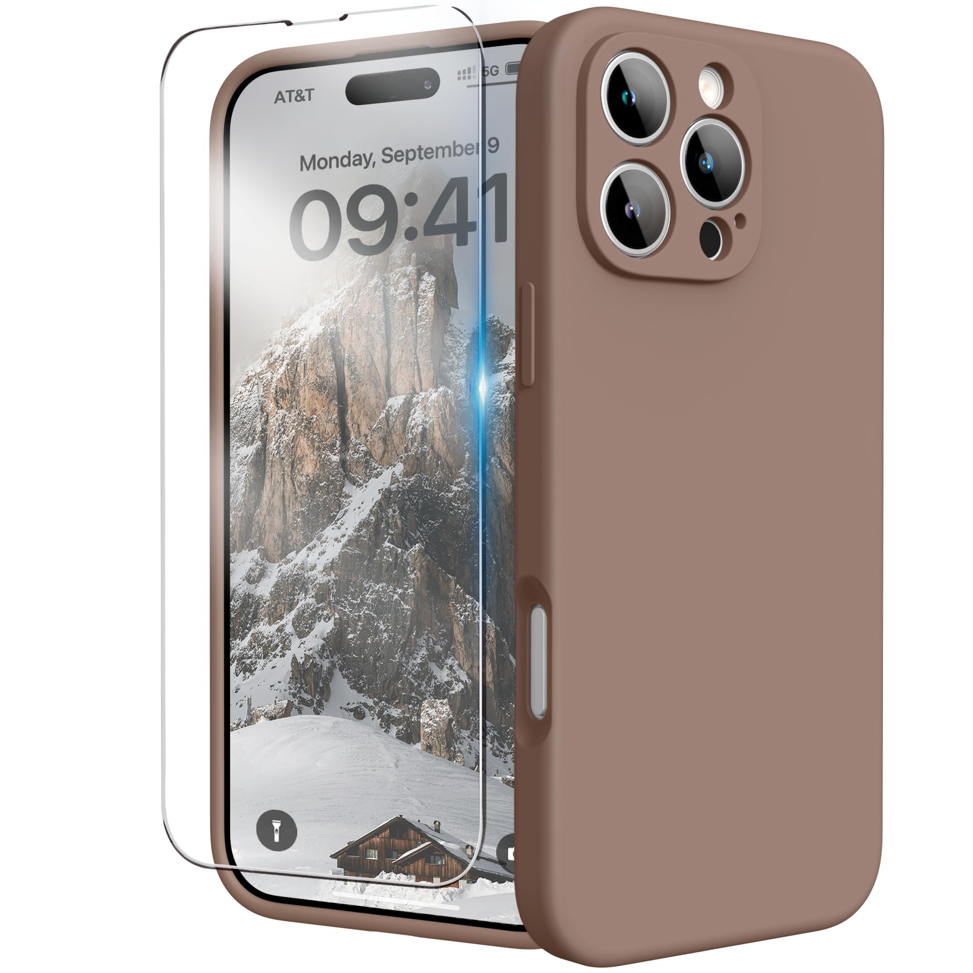 Amazon.com: INGIDO for iPhone 16 Pro Case, Liquid Silicone Case with ...