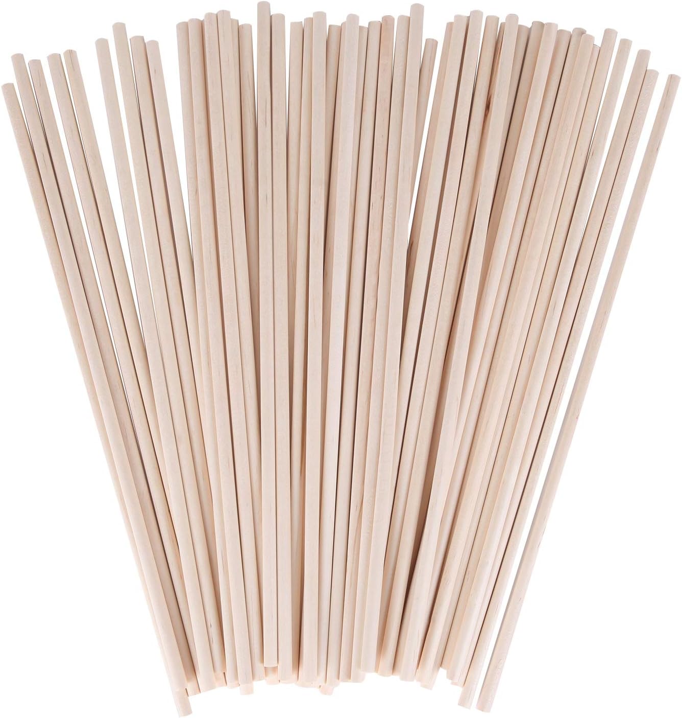 Amazon.com: Senkary Wooden Dowel Rods 1/8 x 12 Inch Unfinished Natural ...