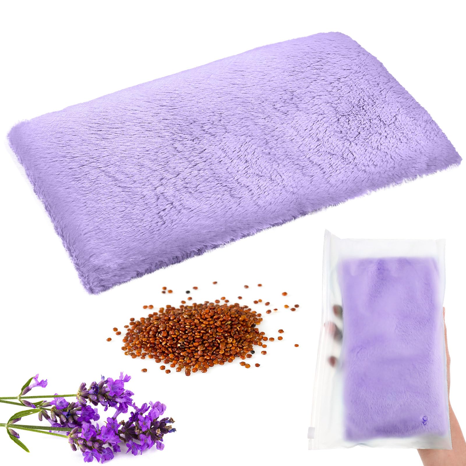 Amazon.com: Cozypower Mini Microwavable Heating Pad Reusable Cold ...