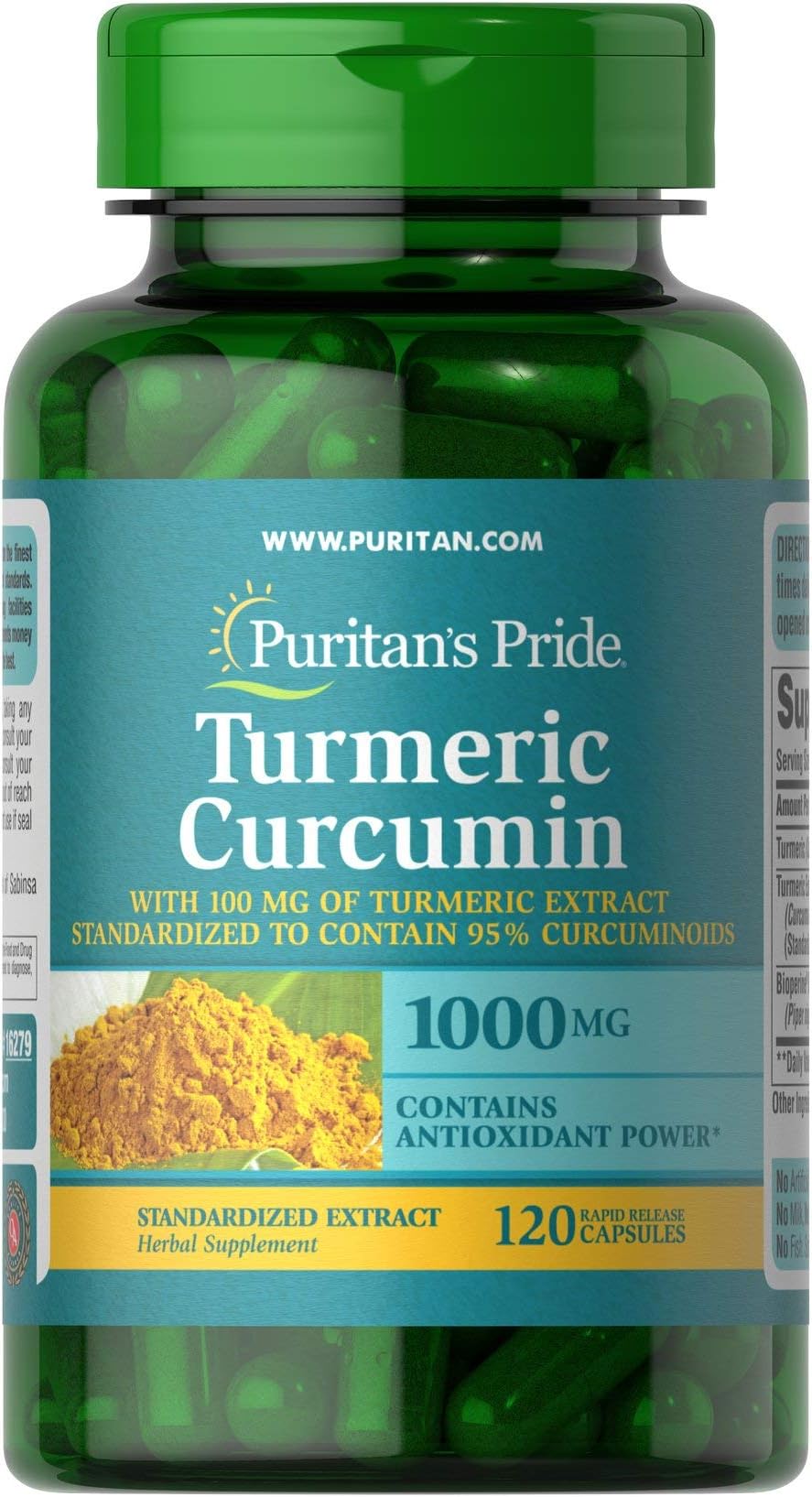 Amazon.com: Just Grown Turmeric 1000 mg., 240 Capsules (1 pack ...