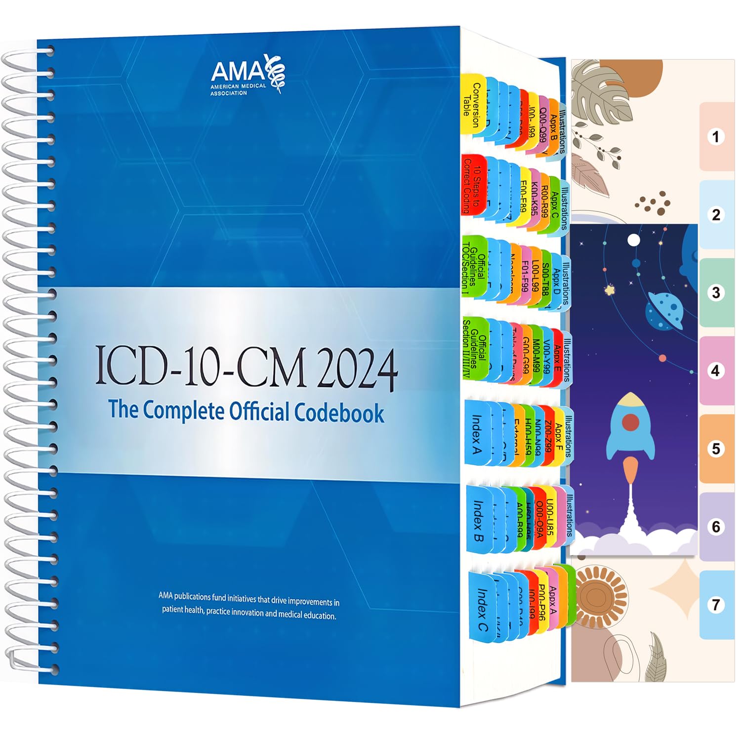 Amazon.com : Index Tabs for ICD-10-CM 2024 The Complete Official ...