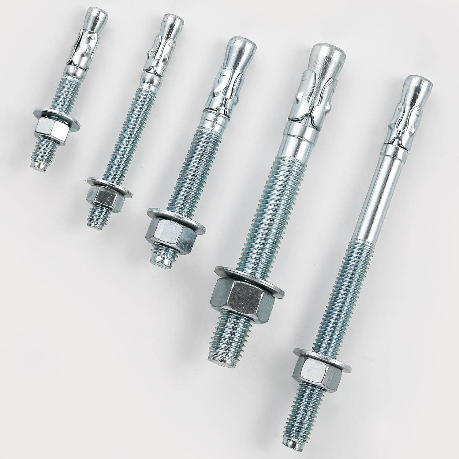 Standard Fasteners for Heavy-Duty Zinc Wedge Anchors for Cement and ...