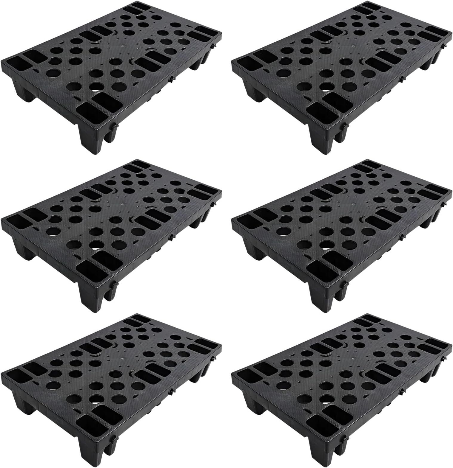Amazon.com: 3 Pack Heavy Duty 48" L x 40" W x 5" H Recycled High ...