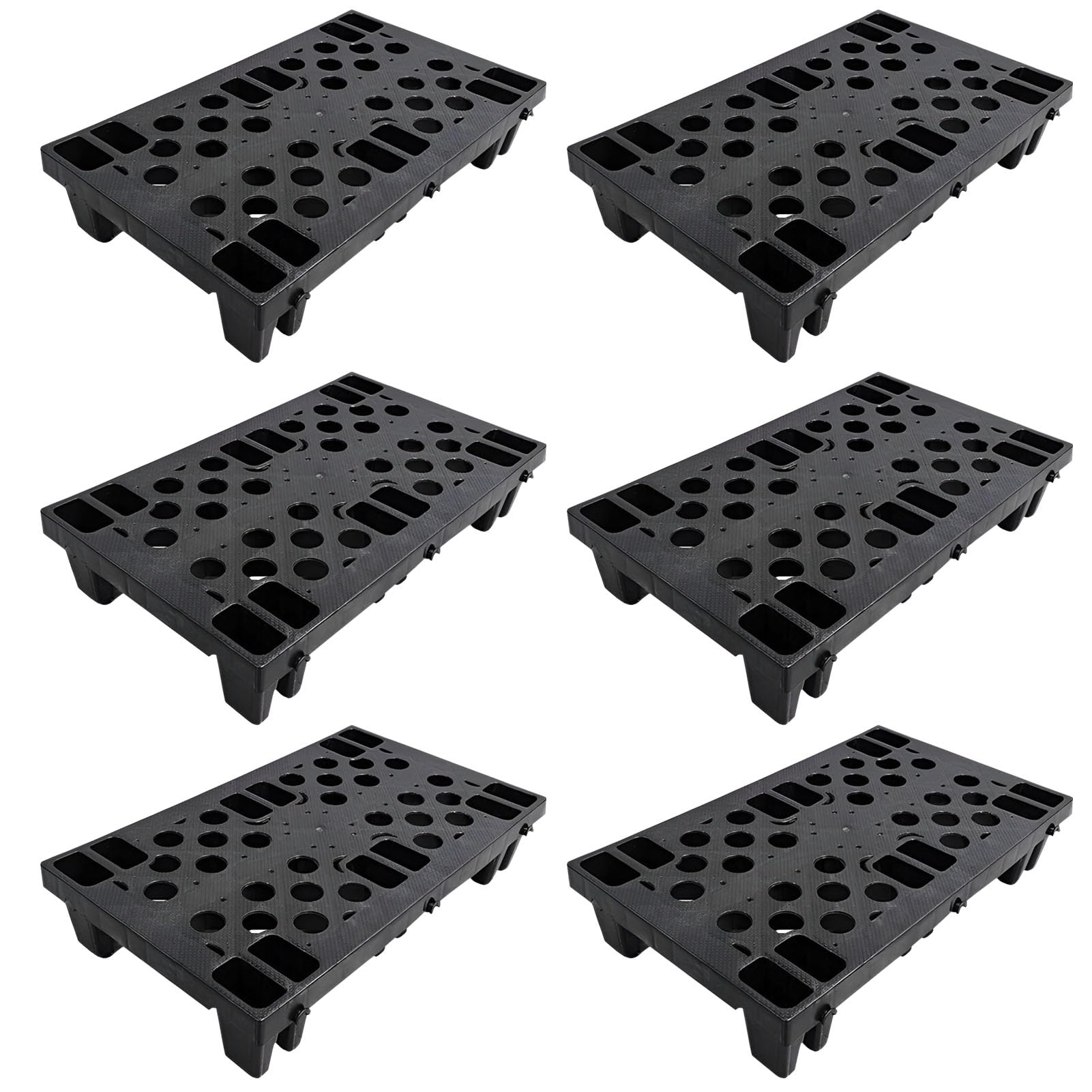Amazon.com: Plastic Pallets, Lightweight Moisture-Proof Floor Pallets ...