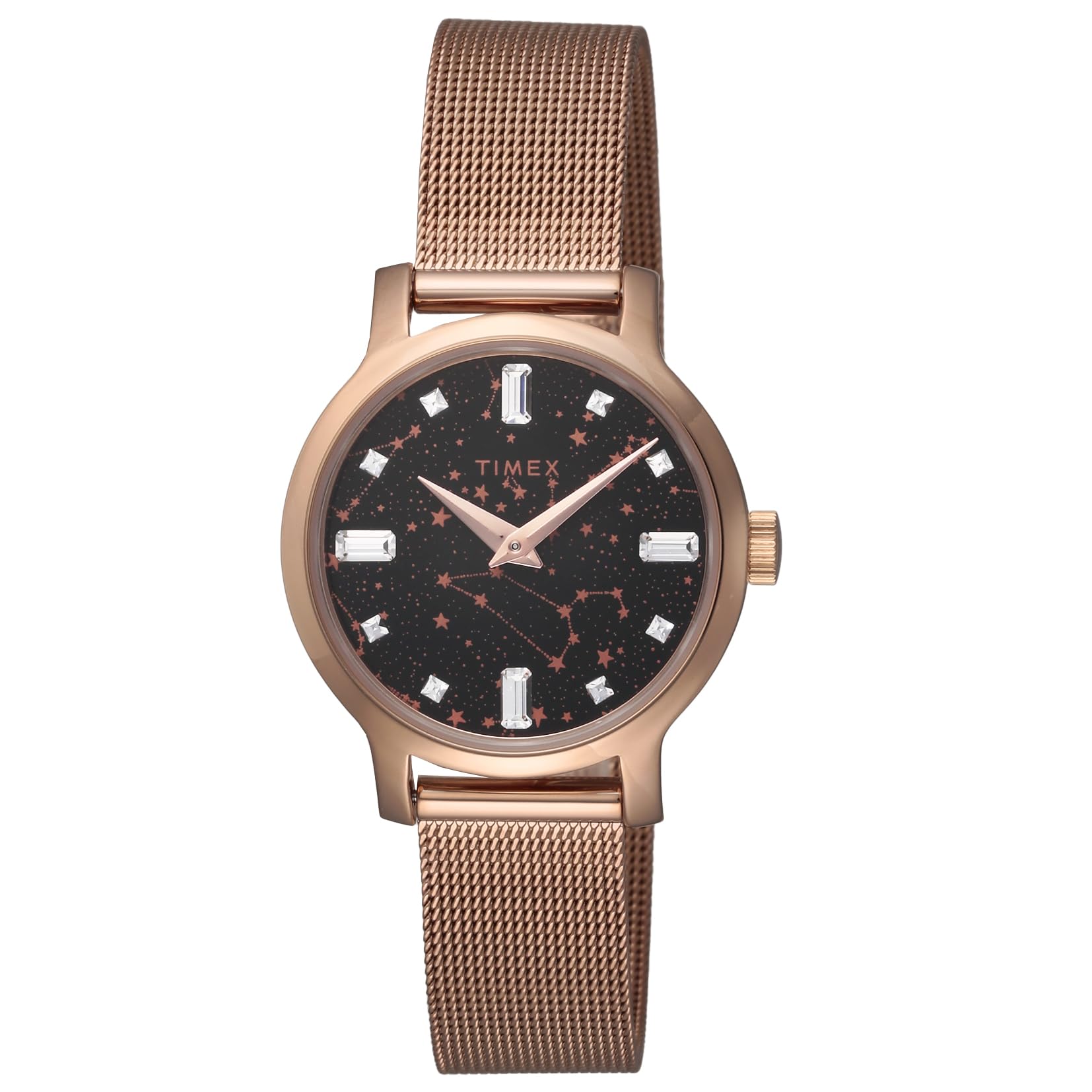 Amazon.co.jp: [TIMEX(タイメックス)] 腕時計 Transcend Celestial トランスセンド ブラック 文字盤 ...