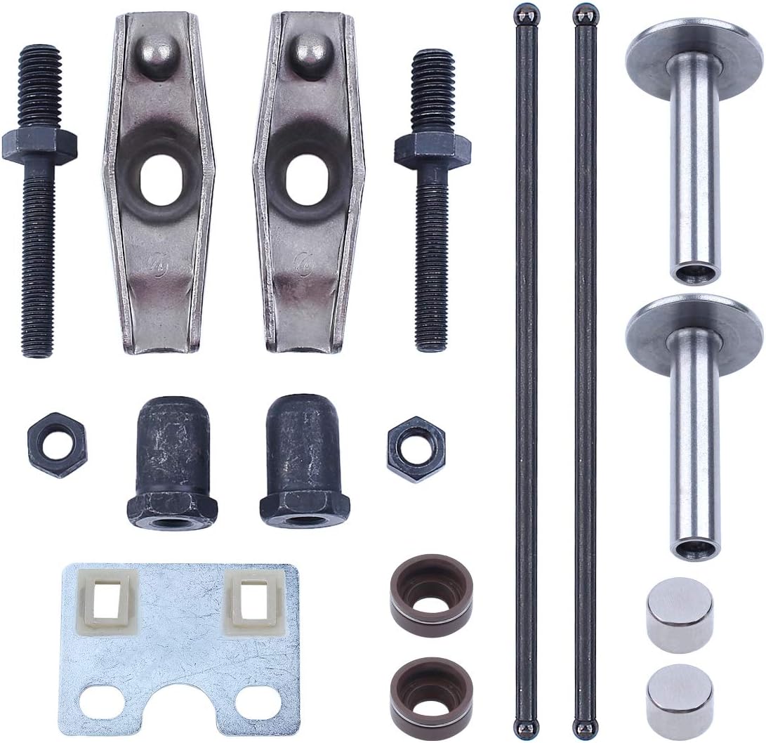 Amazon.com: Mtanlo Valve Push Rod Set Guide Plate&Rocker Arms For Honda ...