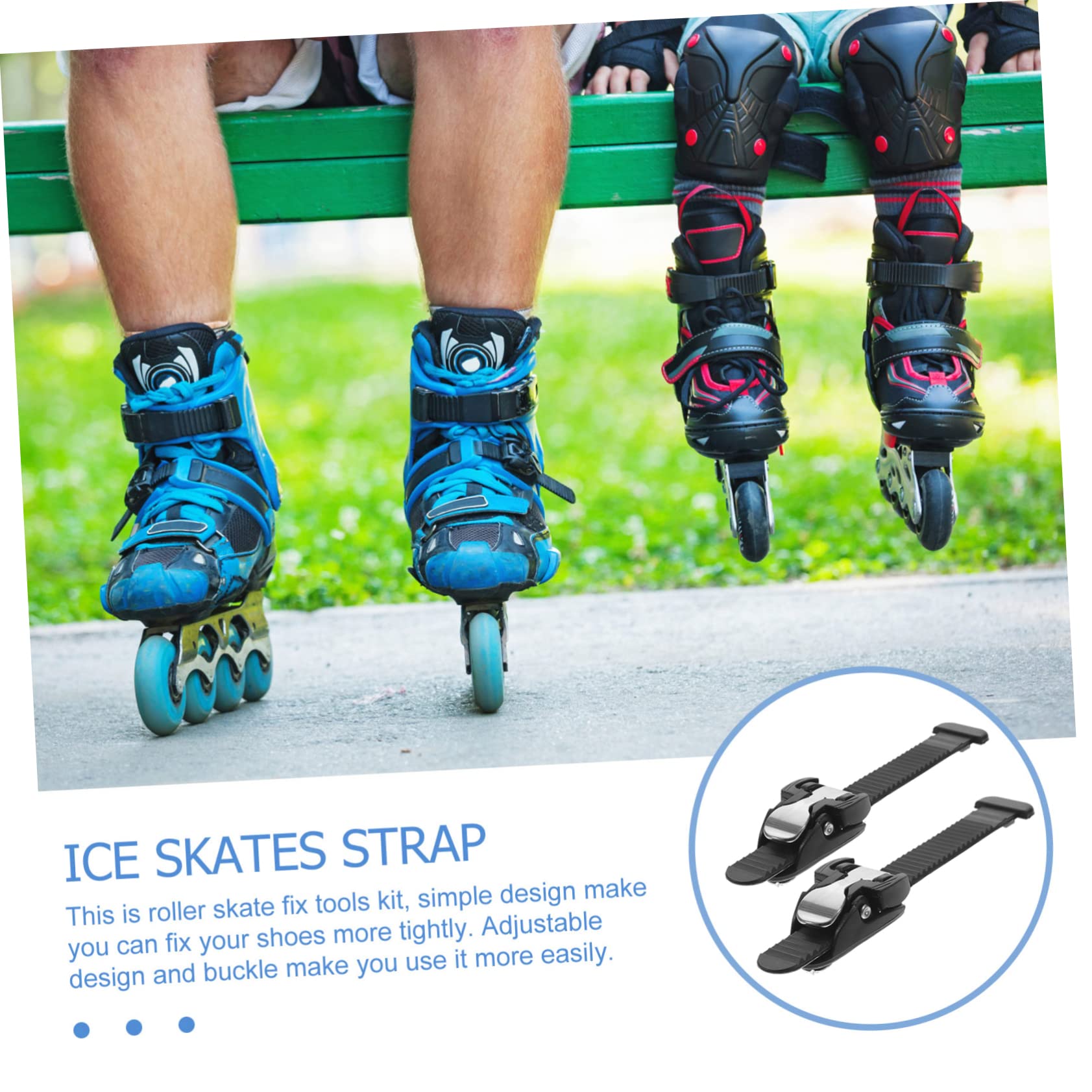 Skating Shoe Accessories BESPORTBLE Ice Skate Wheel Brake Stoppers ...