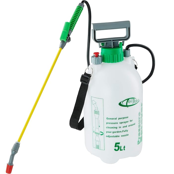 Buy TecTake 402574 - Pressure Sprayer 5 Litre, Level indicator ...