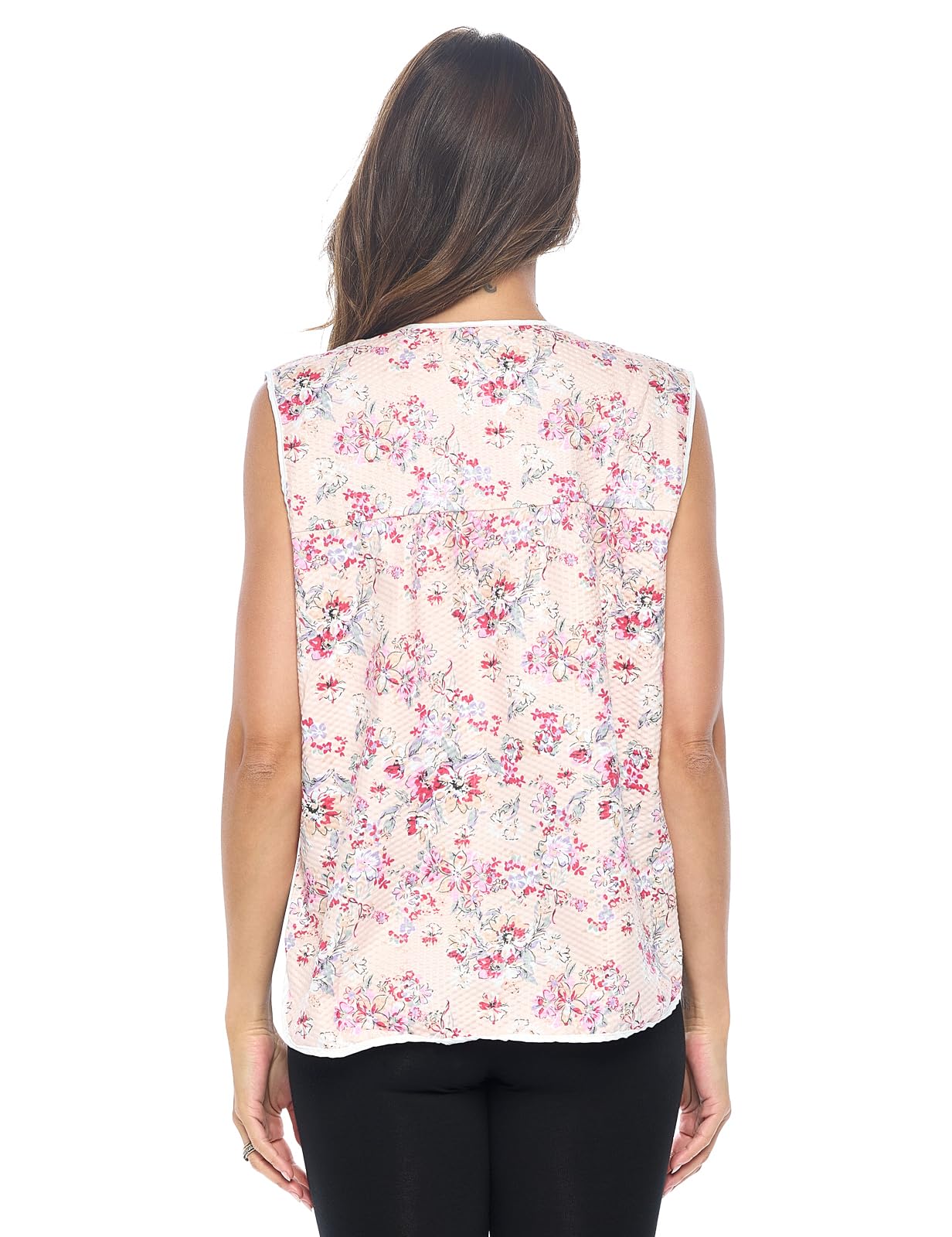 Snapklik.com : Casual Nights Womens Snap Front Smock Cobbler Woven ...