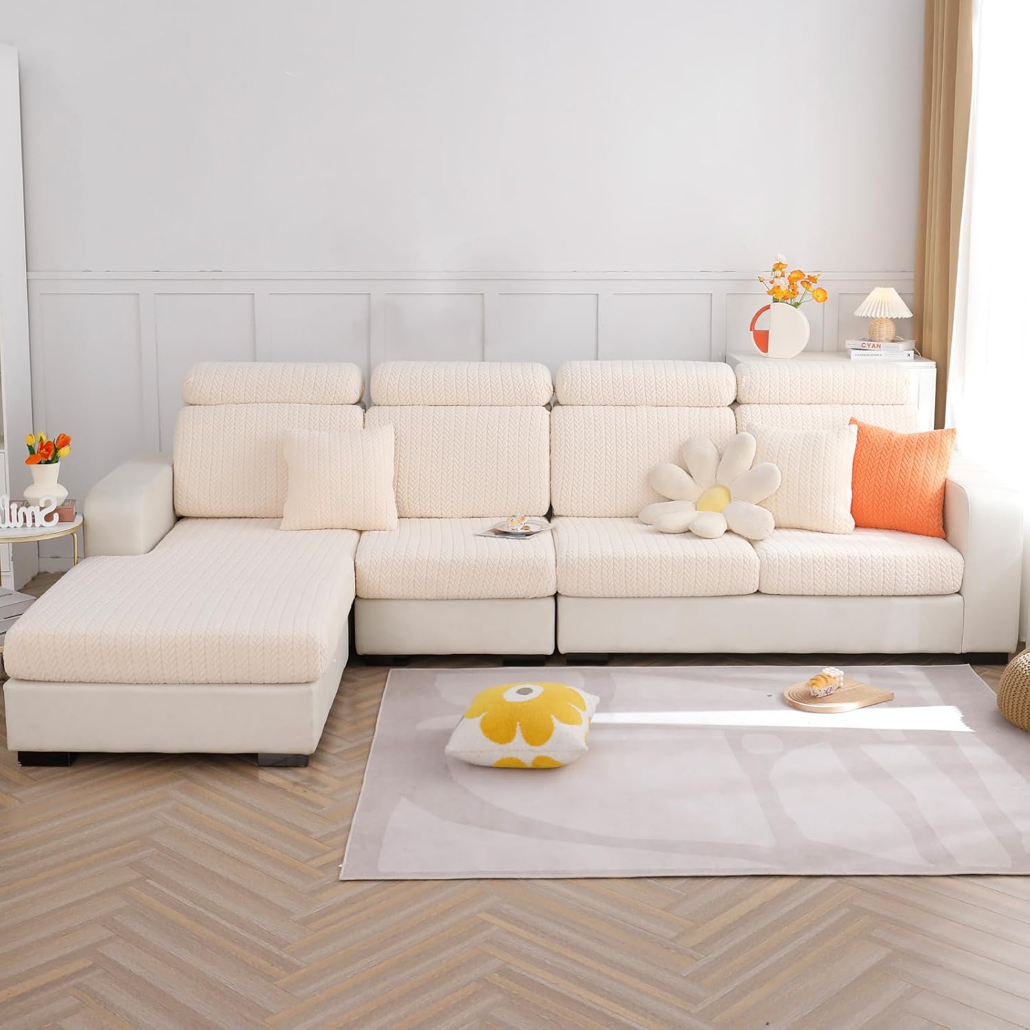 Amazon.com: cjc 2023 New Universal Sofa Cover, Wear-Resistant High ...