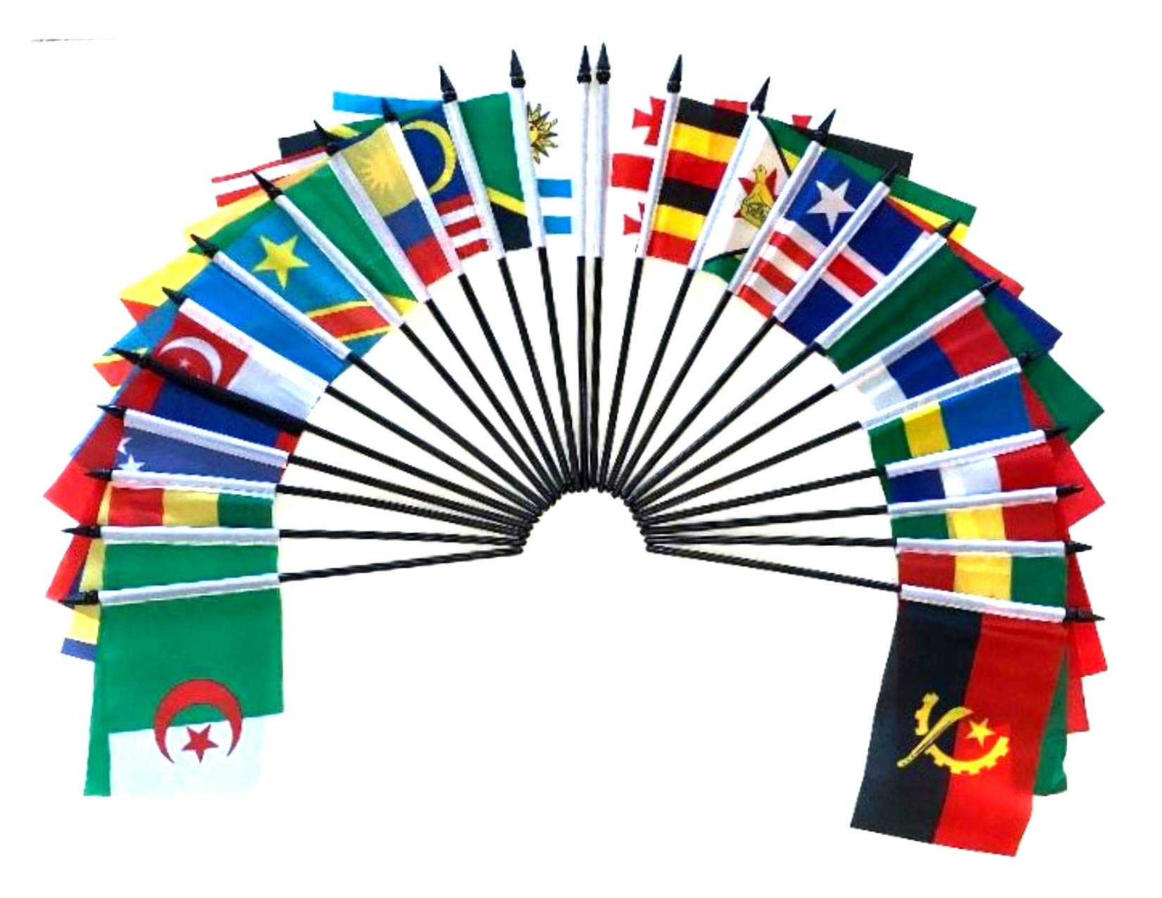 World Flags Direct Afghanistan Country Flags Banner Washable Table