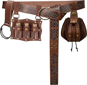 Amazon.com: Renaissance Costume Accessories Belt Pouch Coin Purse ...