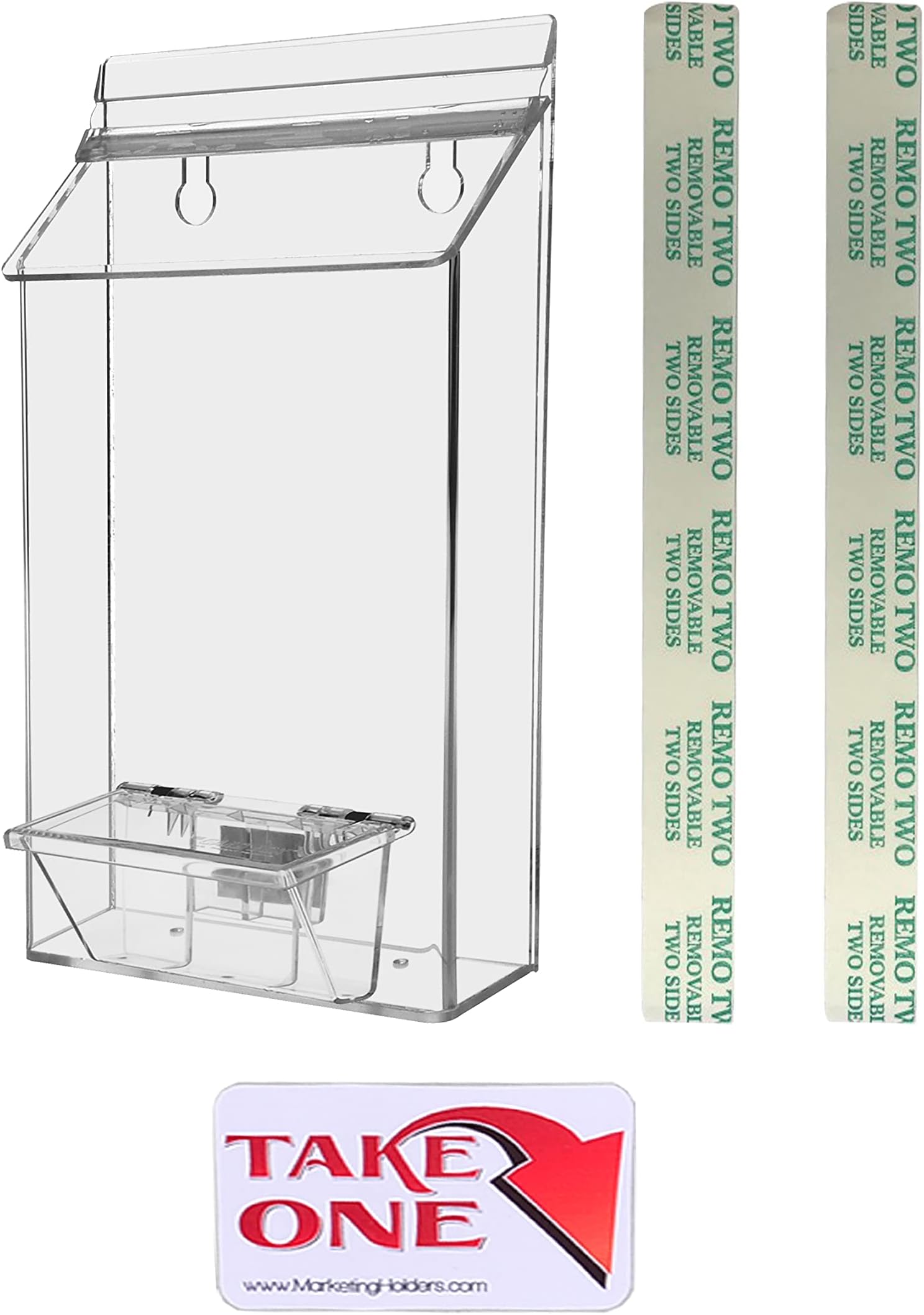 Amazon.com : Outdoor Business Card Holder Acrylic Business Card Holder ...