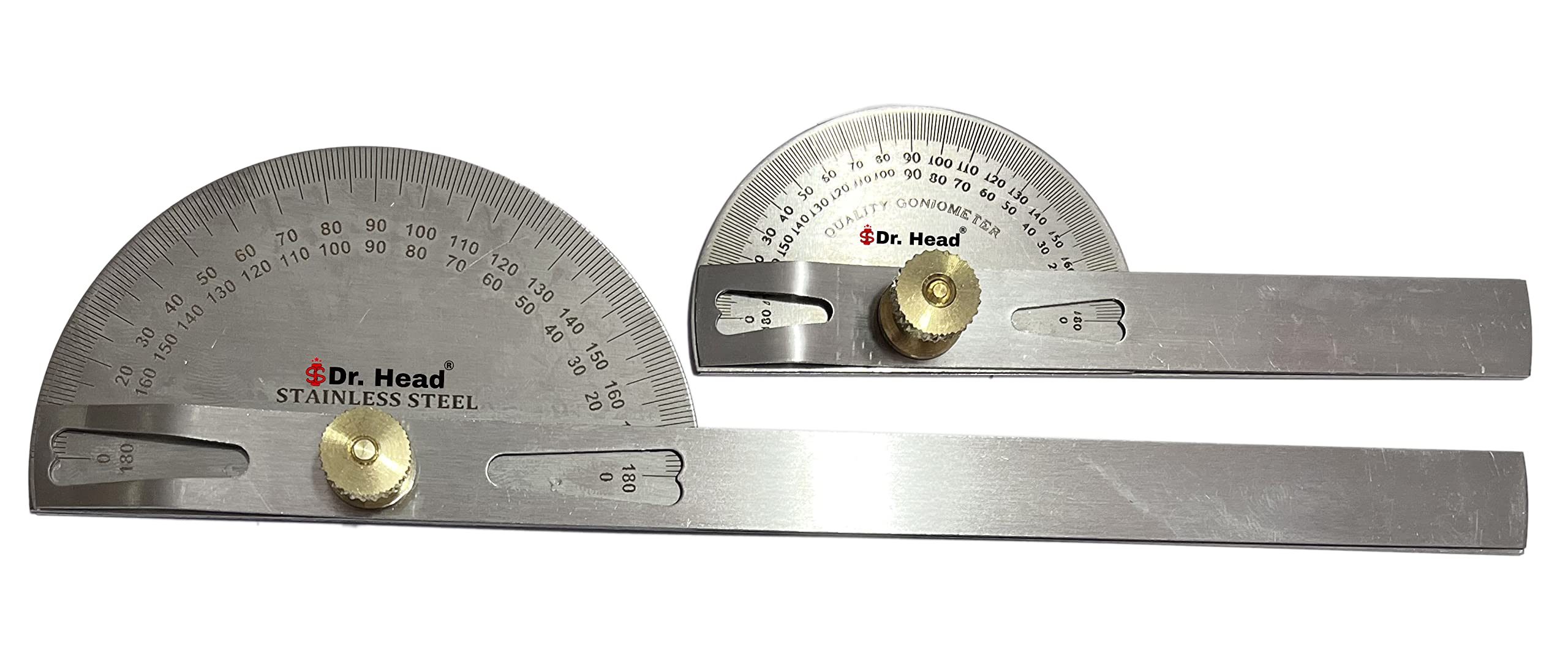 Dr. Head Goniometer Finger Goniometer D Head Degree Protractor with ...