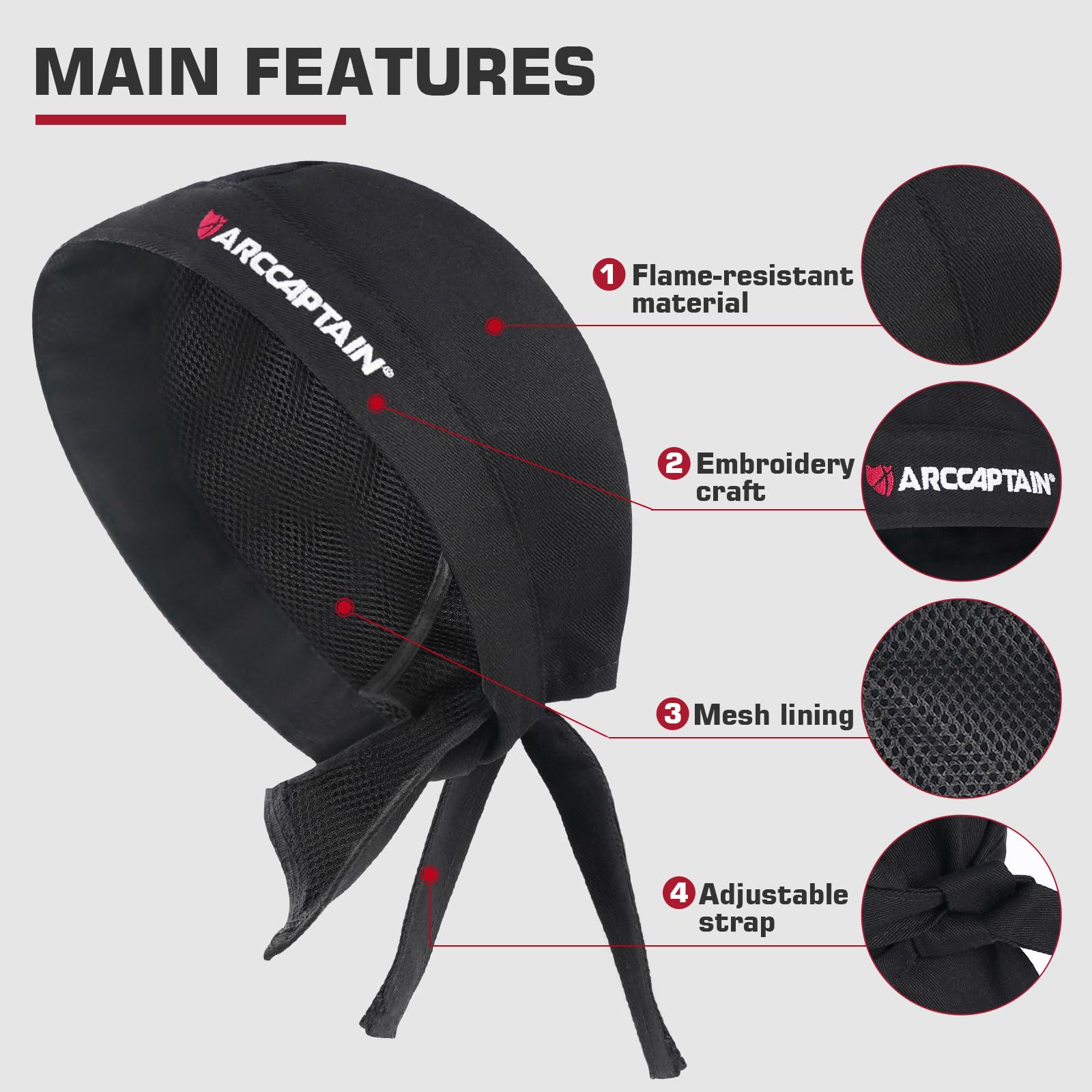 Snapklik.com : 2PC Welding Cap, Protective Welders Cap, Welding Hats ...