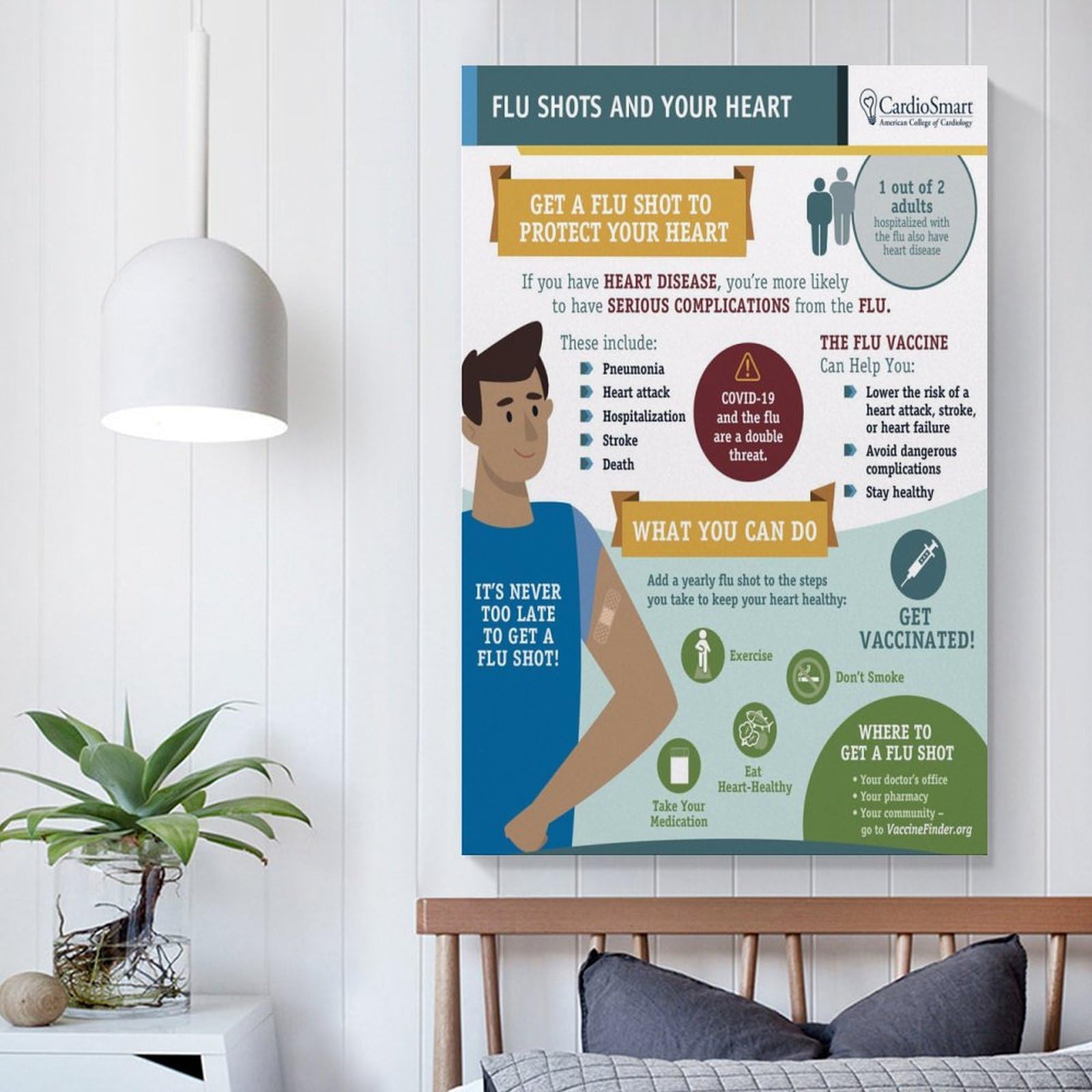 Flu Shot Poster Design