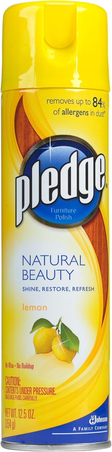 Amazon.com: Pledge Lemon, 12.5-Ounce Cans (Pack of 12) : Health & Household