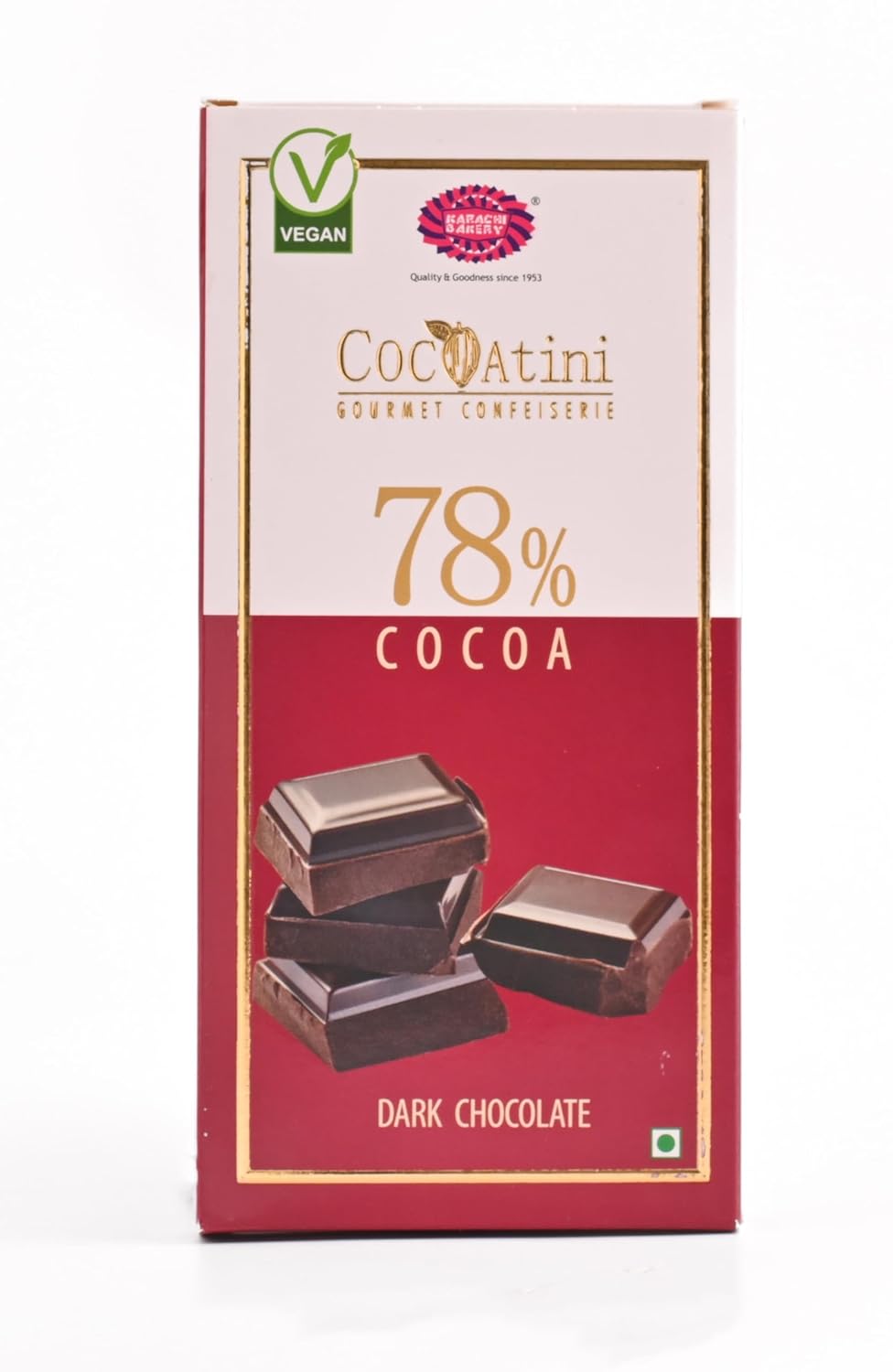Cocoatini 78% Cocoa Dark Chocolate Bar 100g : Amazon.in: Grocery ...