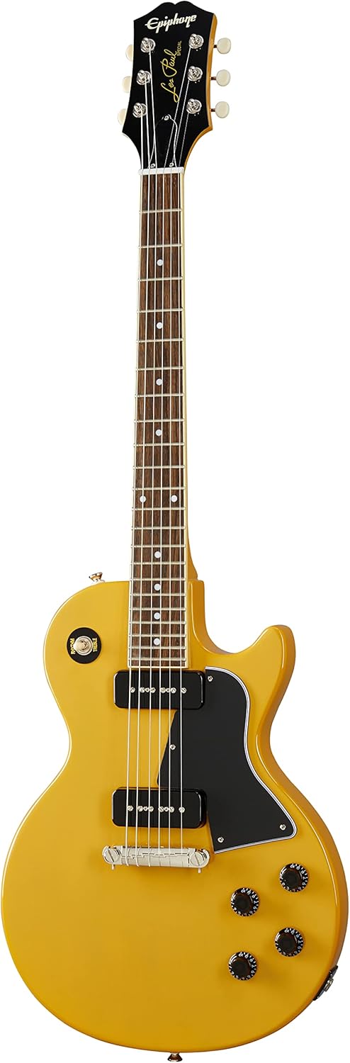 Amazon.com: Epiphone Les Paul Special Left Handed, TV Yellow : Musical ...