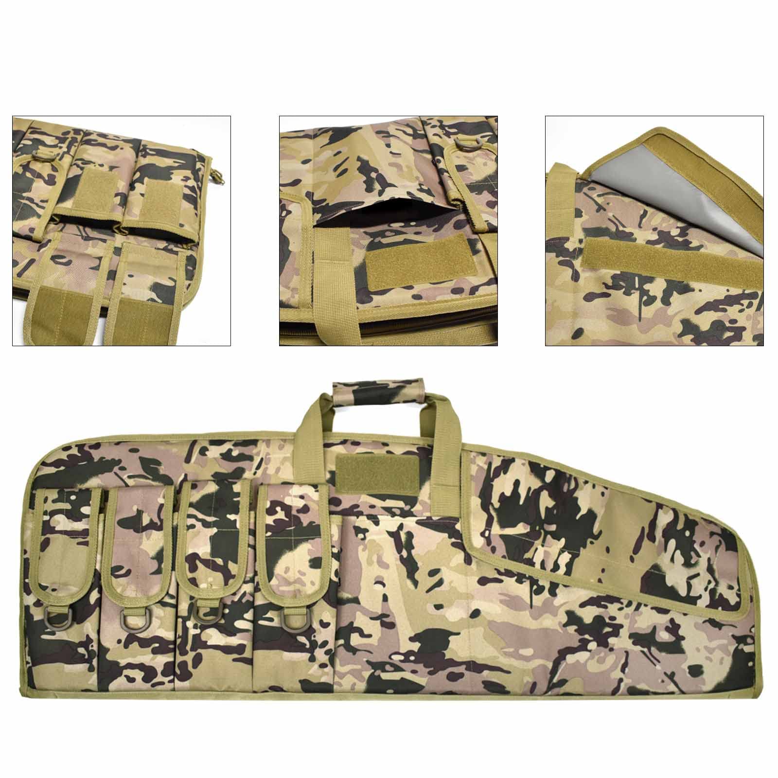 Snapklik.com : AR15 Gun Case Bag, Soft Shot Gun Rifle Carrying Bag ...