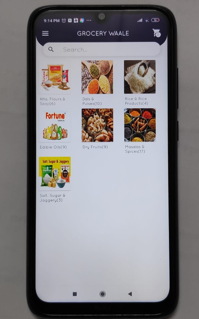 GROCERY WAALE - ONLINE GROCERY STORE - App on Amazon Appstore
