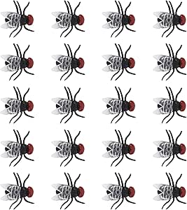 Amazon.com: Honio Fake Flies, Party Flies, Plastic Flies Toy, Fake ...