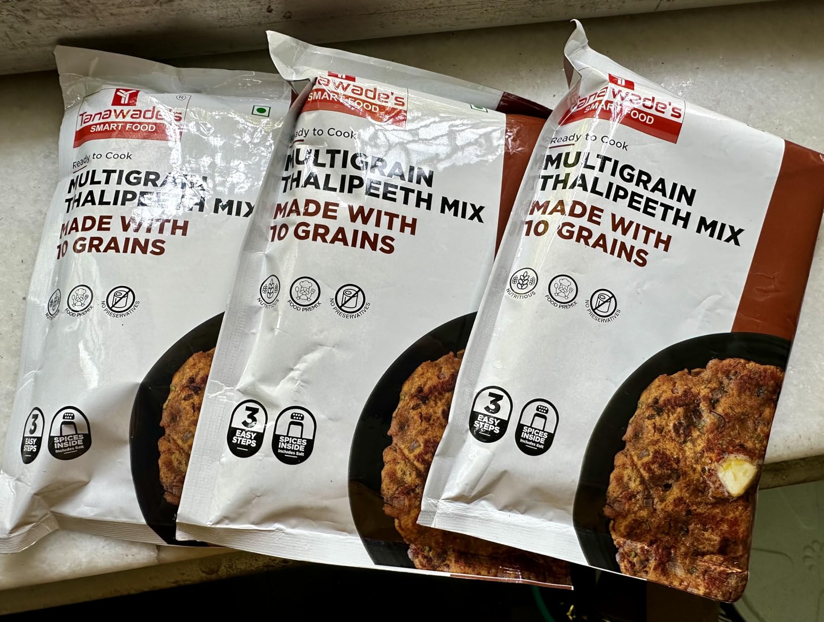 Tanawade’s Smart Food Instant Multigrain Thalipeeth Mix – Pack of 2 ...