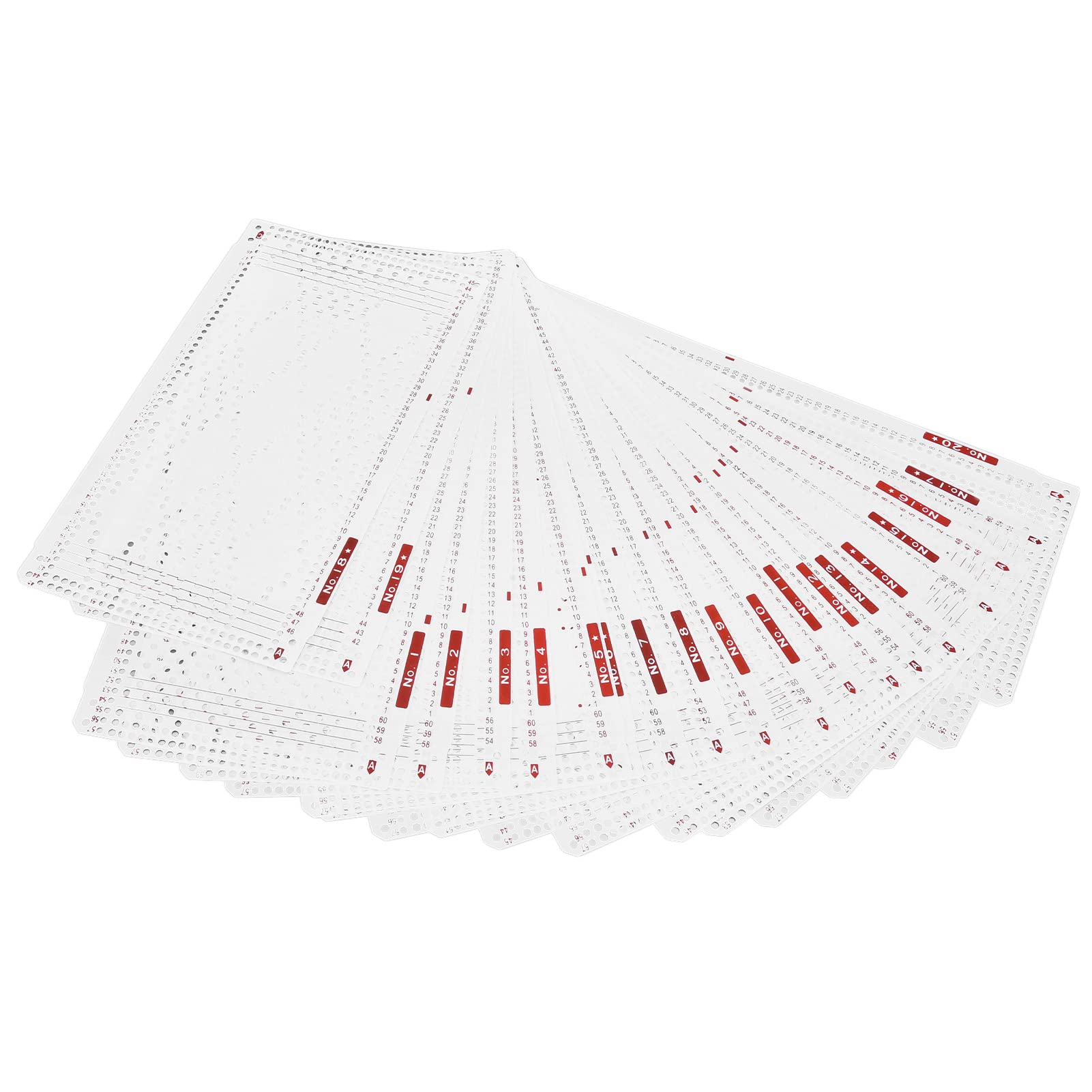 Amazon.com: HEEPDD Knitting Machine Punch Card, Knitting Machine ...
