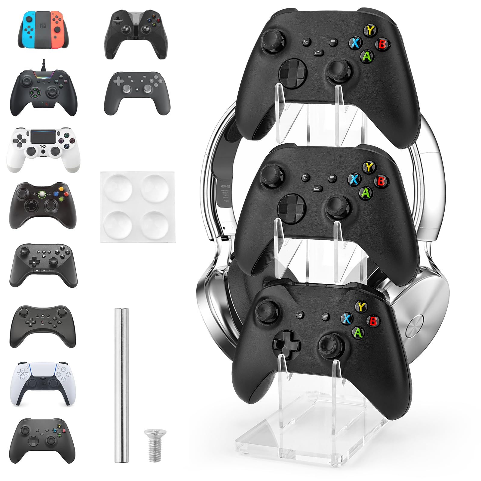 Snapklik.com : YIBEICO 3-Tier Universal Controller Holder For Xbox Series X