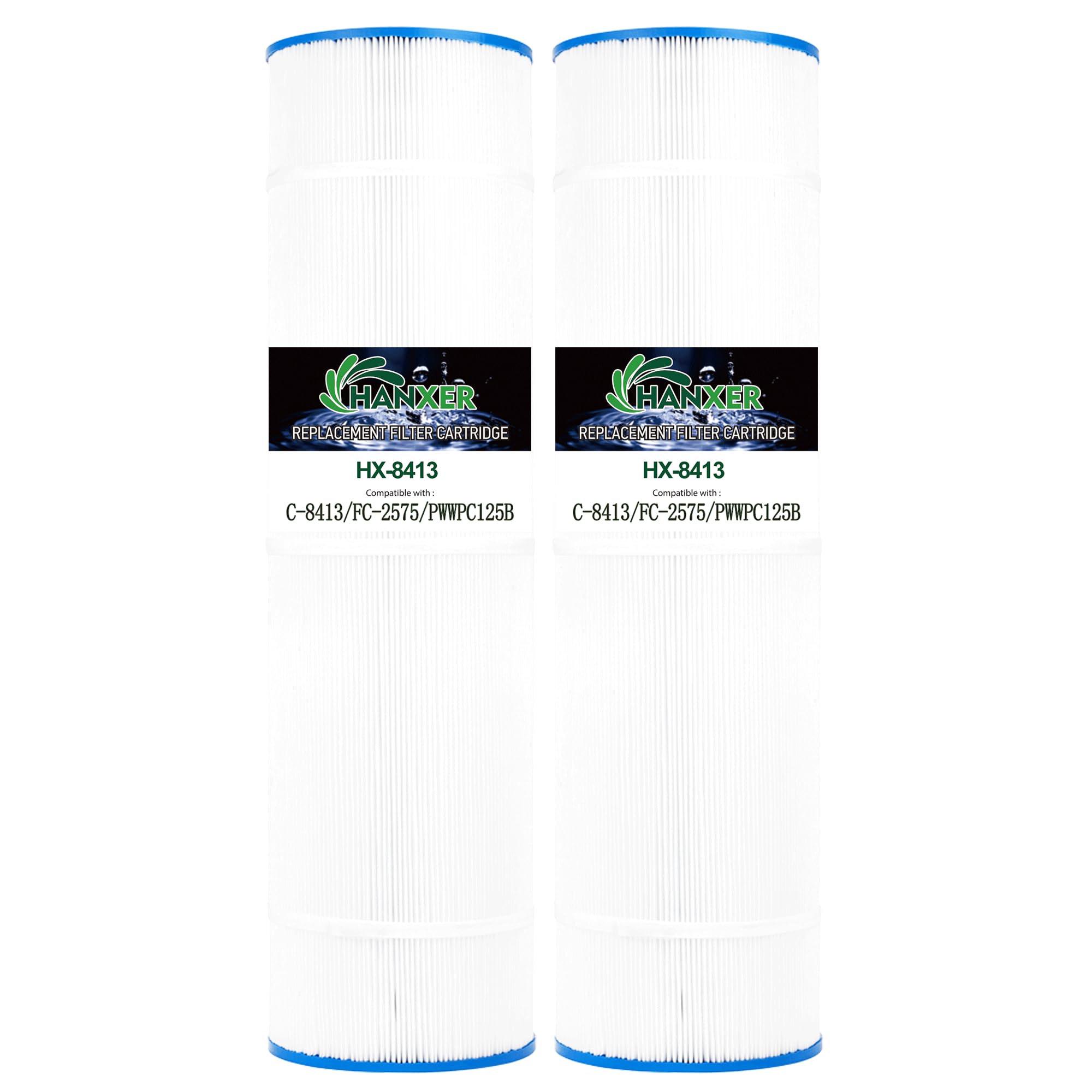 Amazon.com : HANXER Swimming Pool Filter Replaces for C-8413, Filbur FC ...