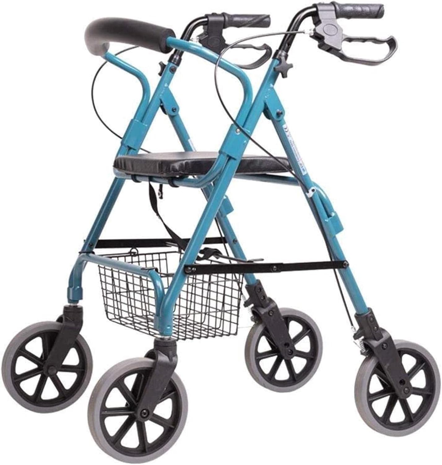 Amazon.com: Walking Frame Standard Roller for The Elderly - Aluminum ...
