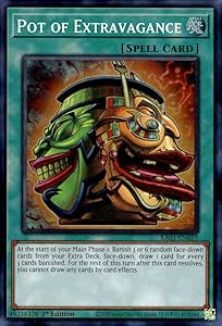 Amazon.com: Pot of Extravagance - RA01-EN059 - Super Rare - 1st Edition
