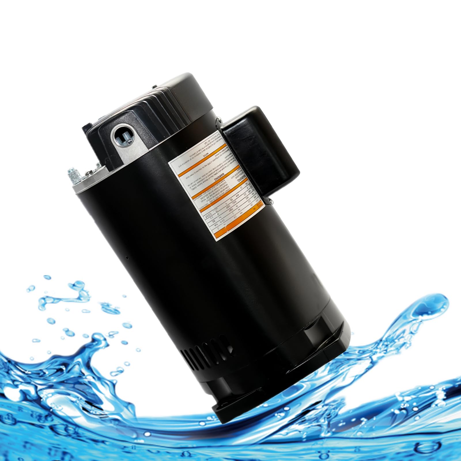 B2855 Pool Pump Motor with Square Flange, 230V 3450 RPW 2 HP 10AMPS ...