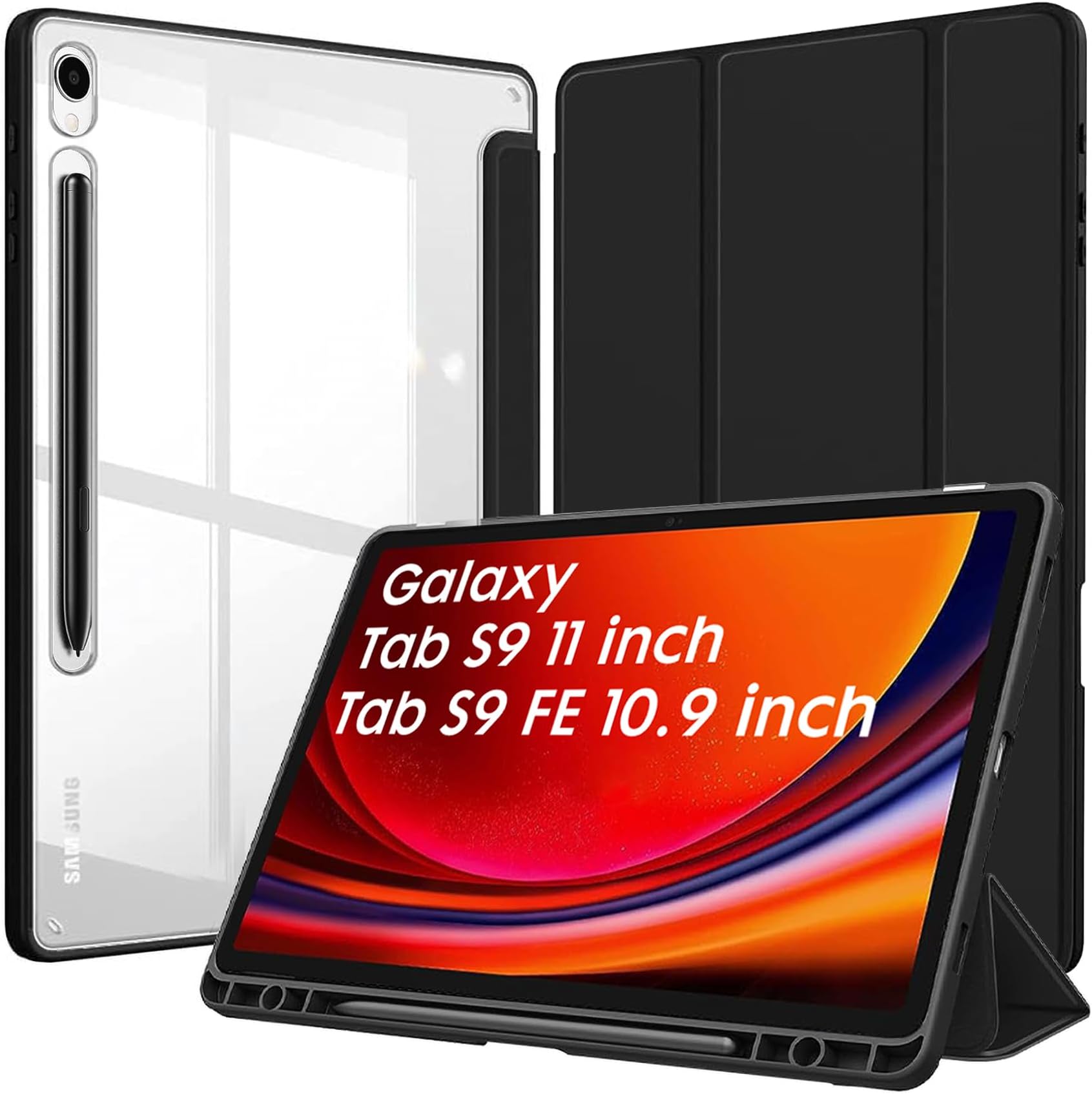 Robustrion Cover for Samsung Tab S9 11 inch/Samsung Tab S9 FE Cover ...