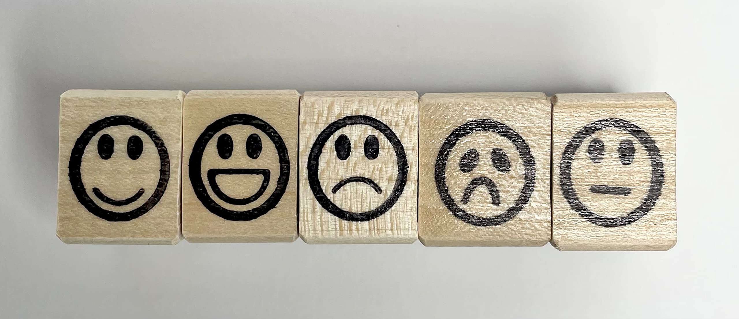 Amazon.com: Smiley Face Rubber Stamp Set : Arts, Crafts & Sewing