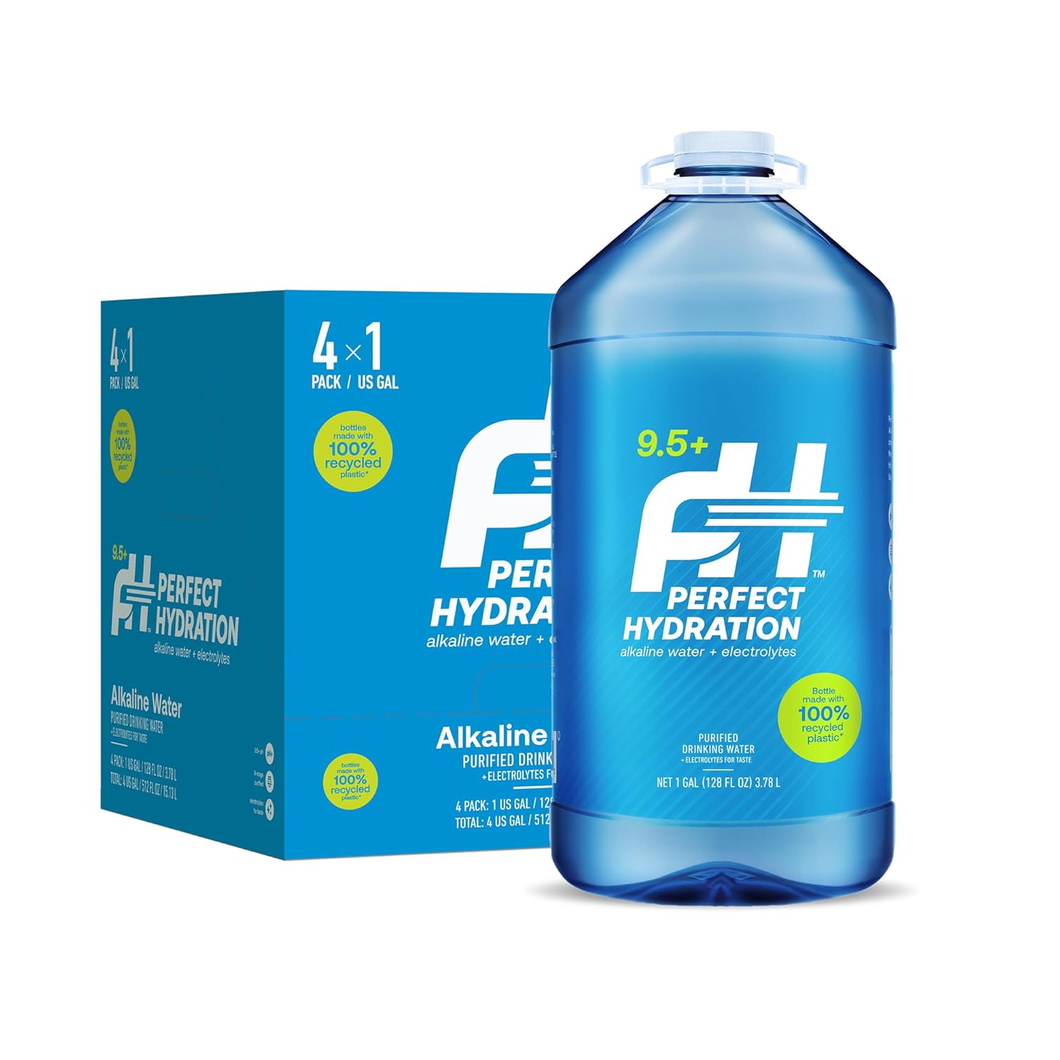 Amazon.com: Perfect Hydration 9.5+ pH Alkaline Drinking Water, Electrolyte Minerals for Taste ...