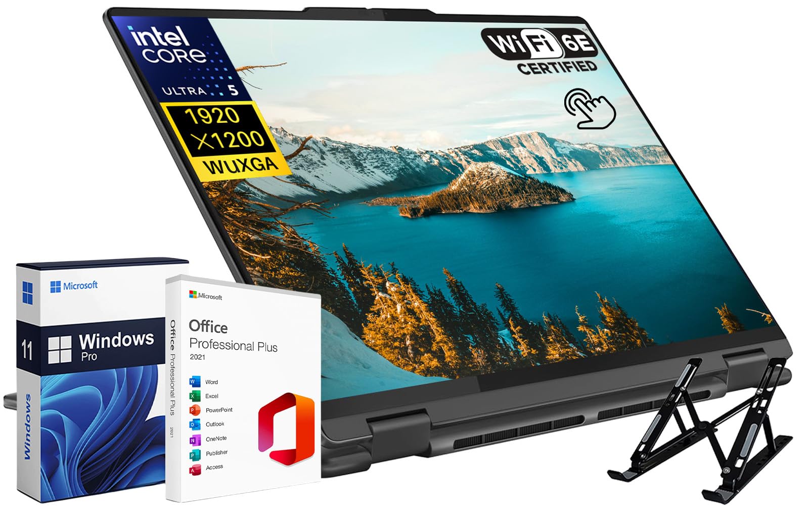 Lenovo Yoga 7i - Portátil empresarial 2 en 1, visualización táctil 2K de 16 Pulgadas, Intel ...