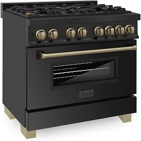 Amazon.com: ZLINE Autograph Edition 48" 6.0 cu. ft. Dual Fuel Range ...