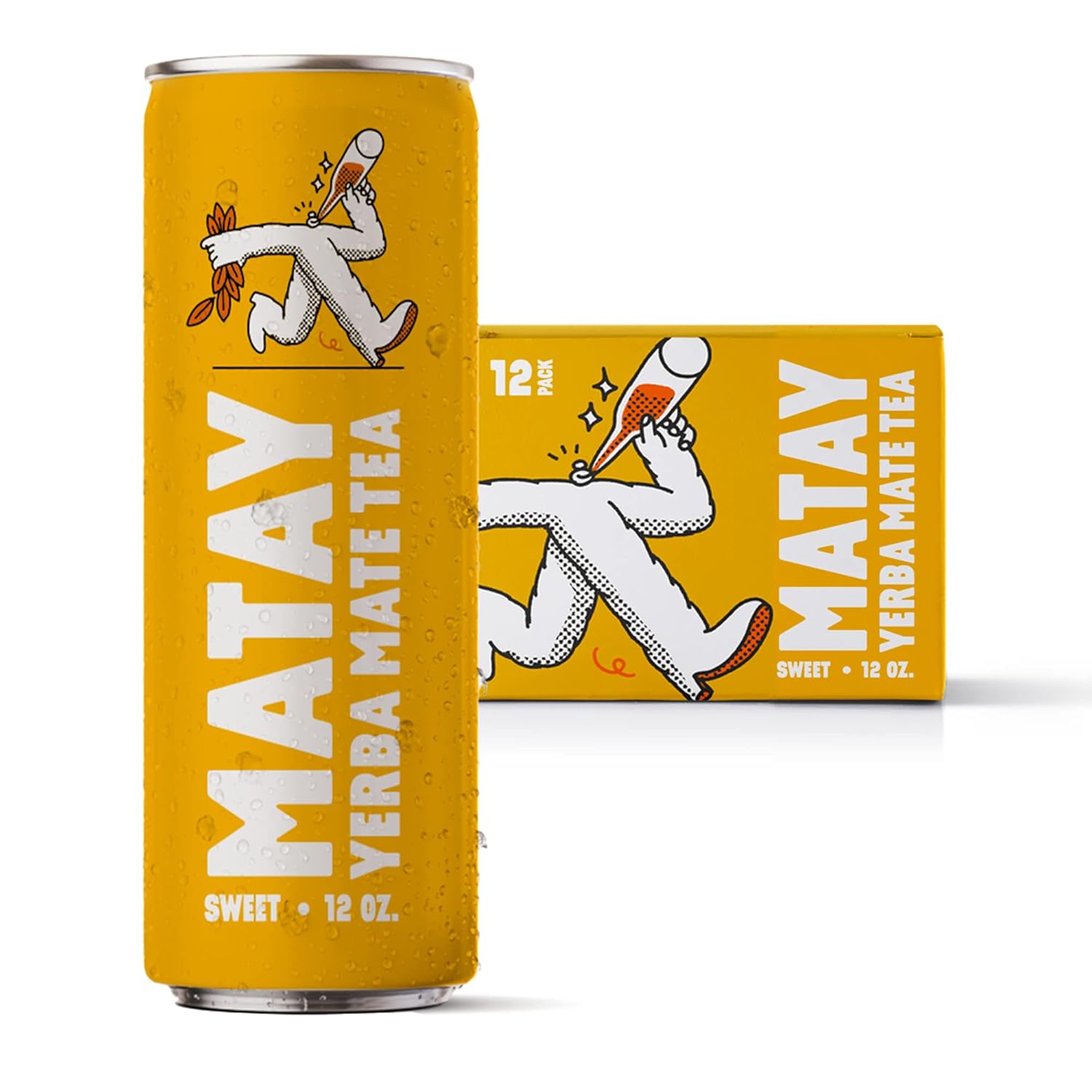 Amazon.com: Matay Sparkling Yerba Mate Tea | Organic Natural Energy ...