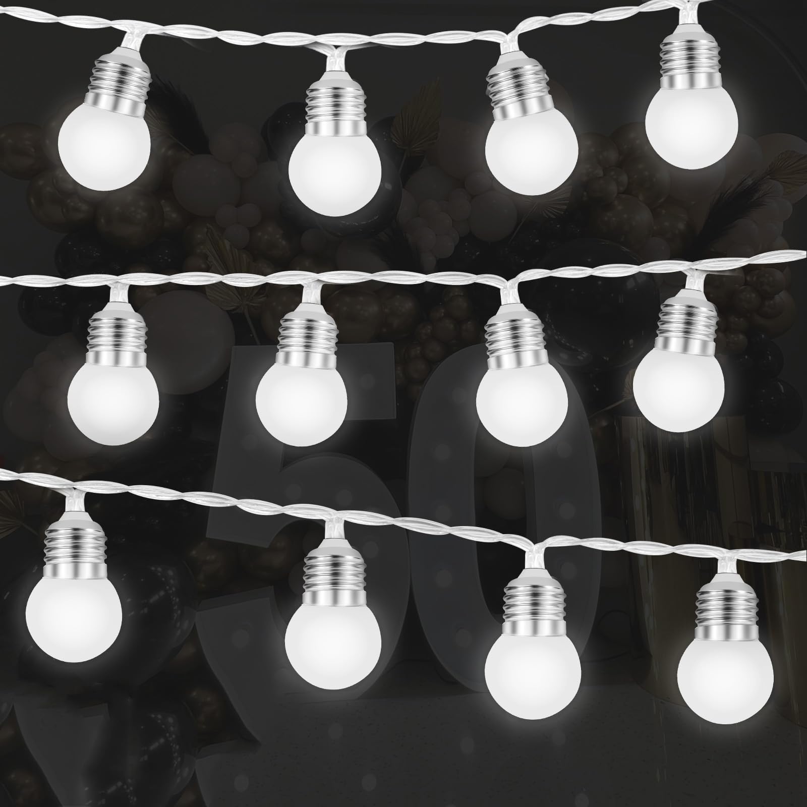 Amazon.com: Nosiny String Lights Marquee Letters Numbers 13.8 FT Long 3 ...