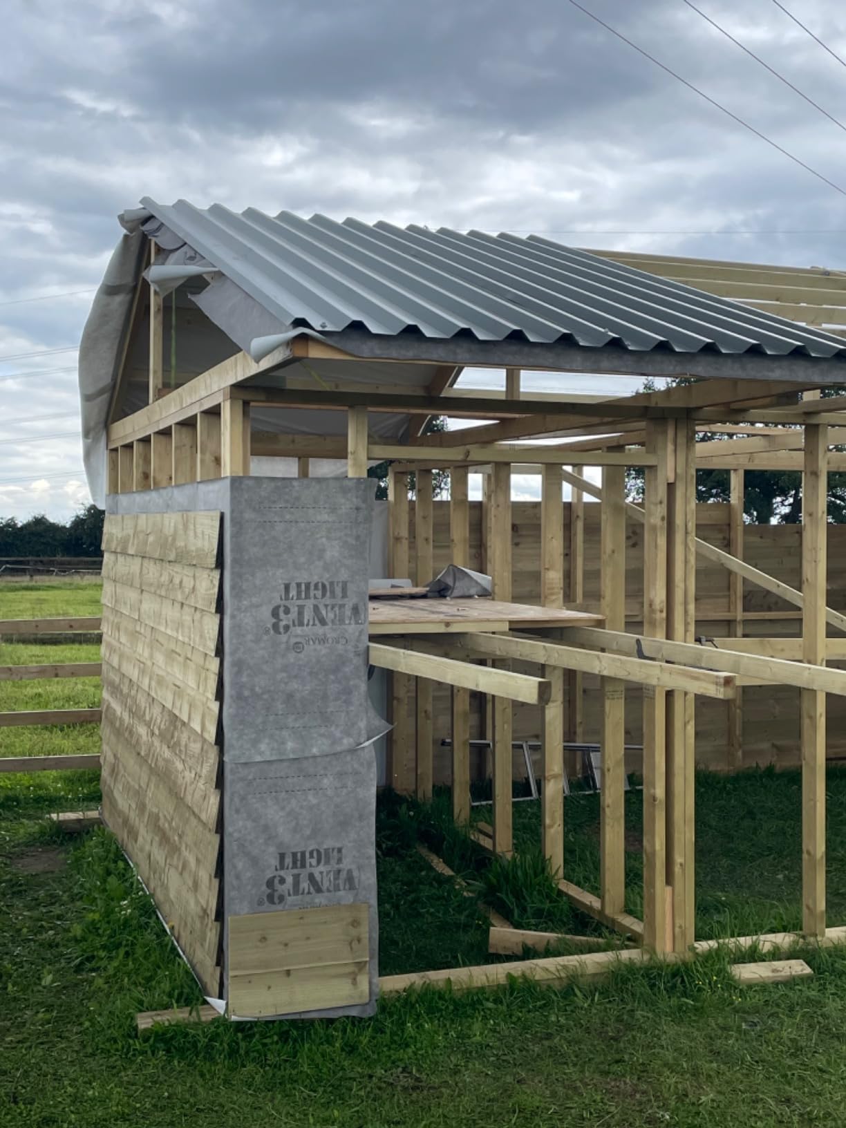 1m x 50m Cromar Vent 3 Light Breathable Membrane 95gsm Roof Underlay ...