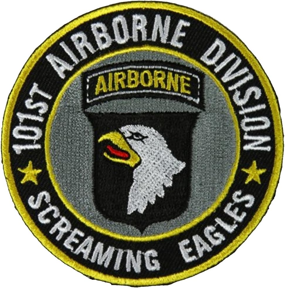 Amazon.com: 101ST Airborne Division Screaming Eagles Round Patch ...