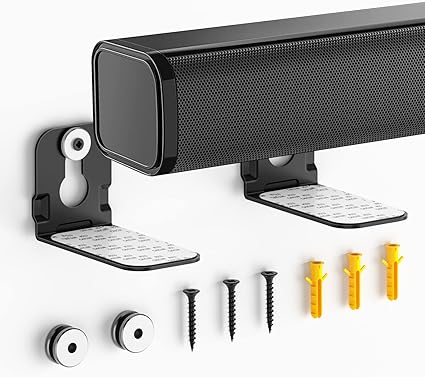 Amazon.com: notiela Universal Soundbar Mount Shelf Sound Bar Mounts for ...