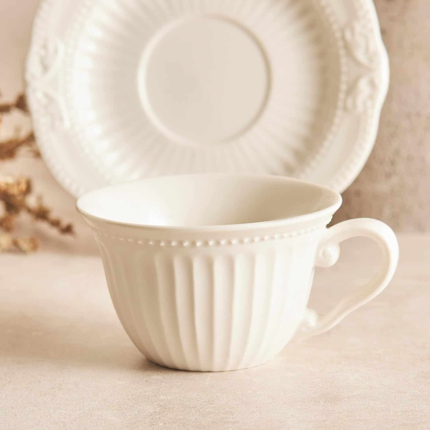 Amazon.com | KARACA Blaze 6 Seater 200 ml Tea Cup, Turkish Tea Glasses ...